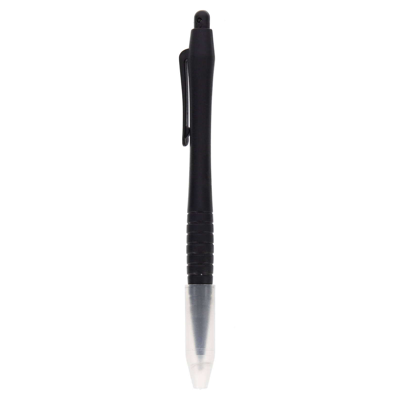 WORGEOUS Tablet Screen Pen Stylus Transparent Disc Pen 12X0.9CM Black ...