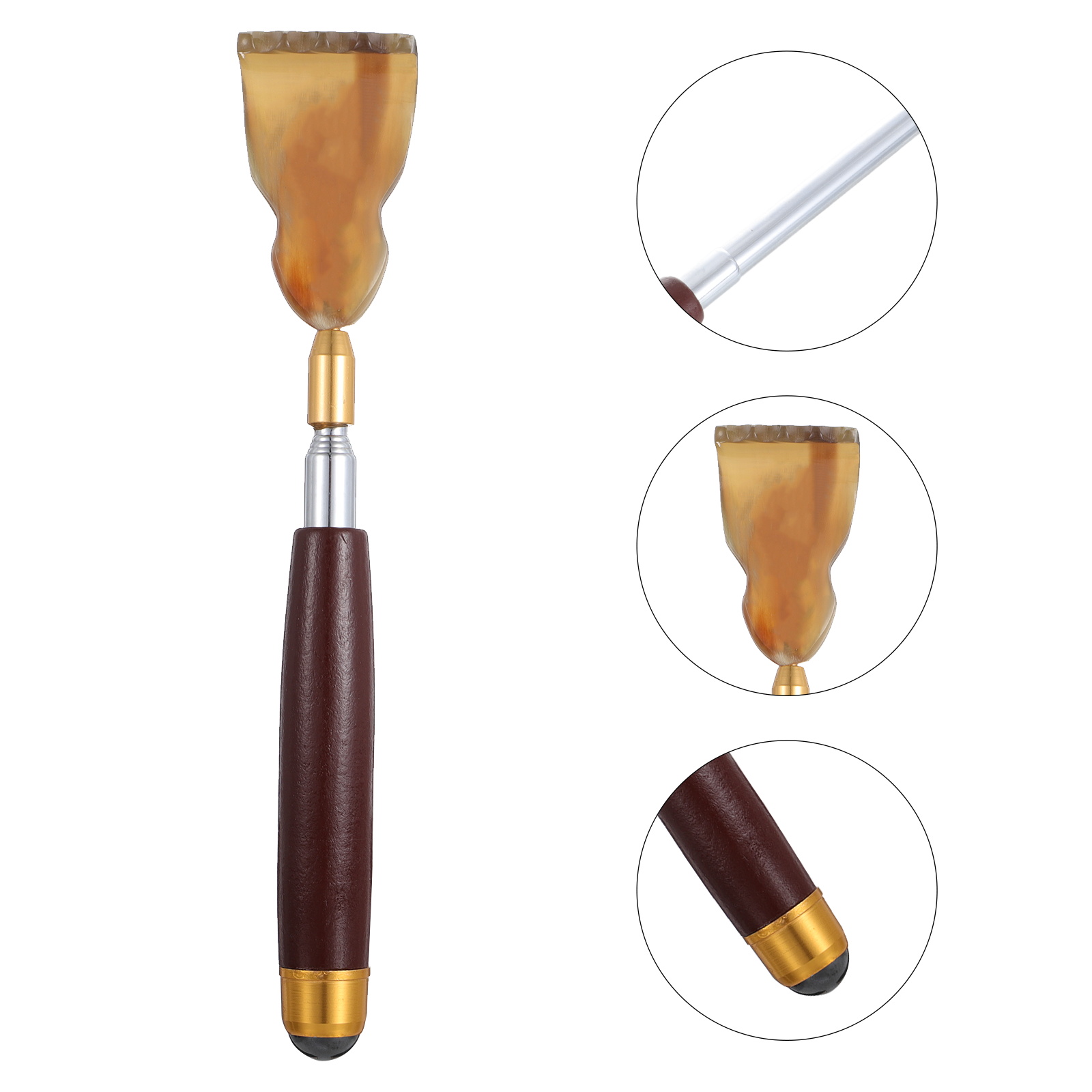 WORGEOUS Telescopic Handle Back Scraper Oversized Scratcher Scratching ...