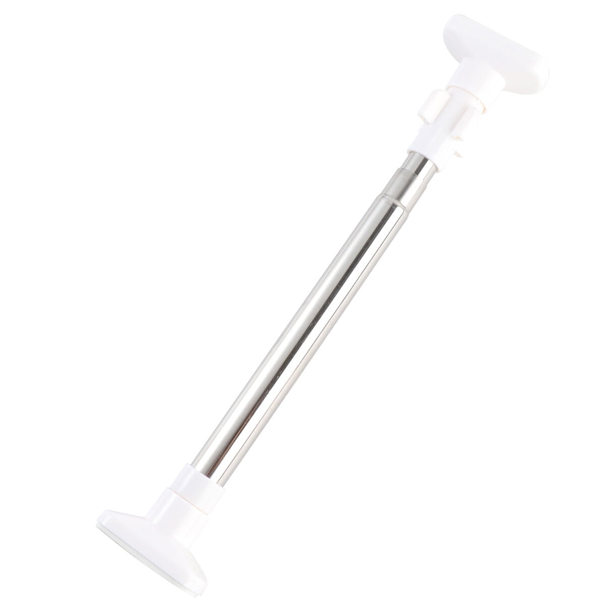 WORGEOUS Tension Curtain Rod Stainless Steel Closet Rod Spring Tension ...