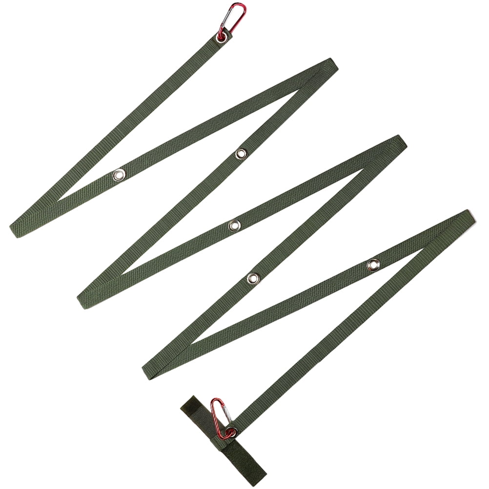 WORGEOUS Tent Clothesline Windproof Tightener Rope Coat Hanger Travel ...