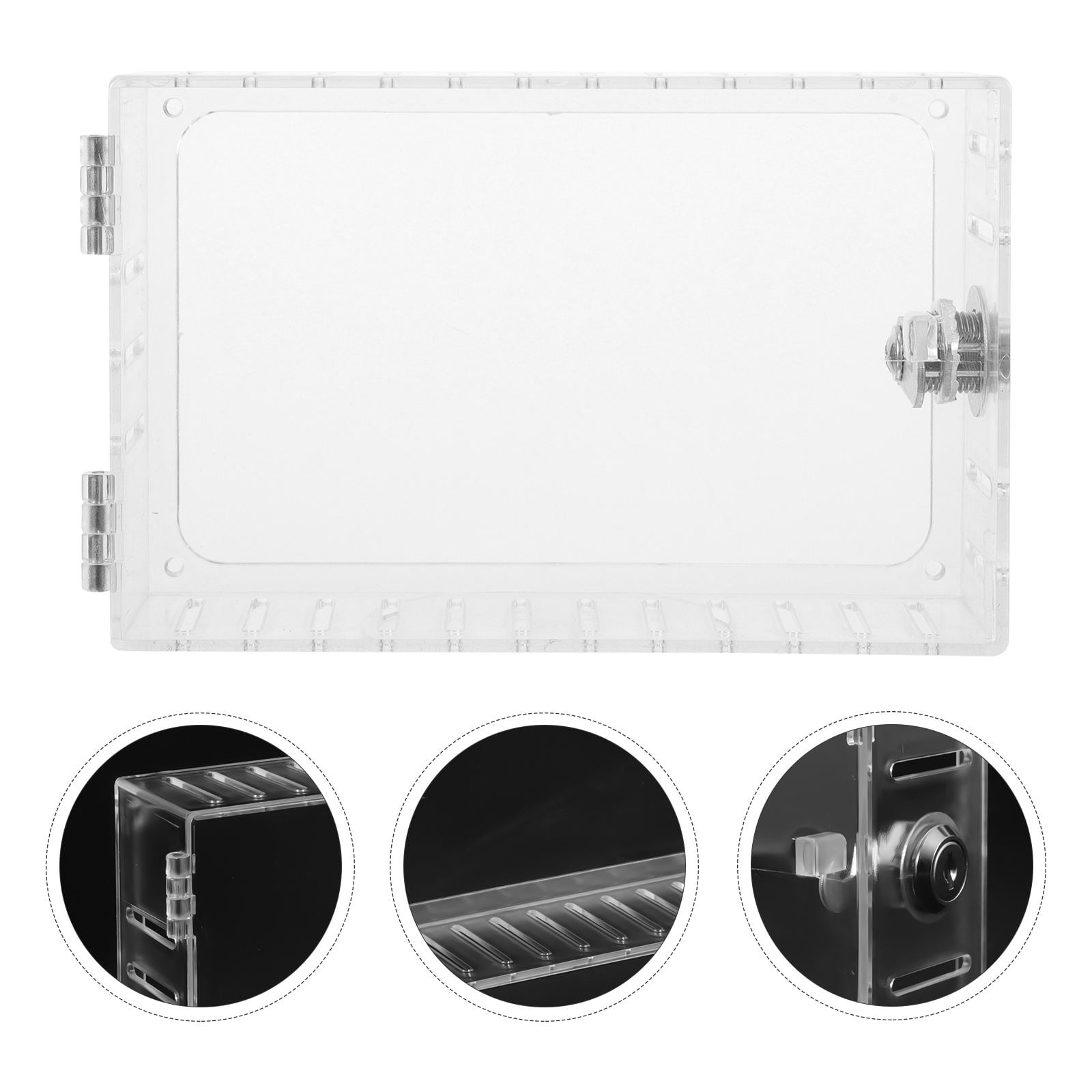 WORGEOUS Thermostat Lock Box Lockable Universal Thermostats for Home ...