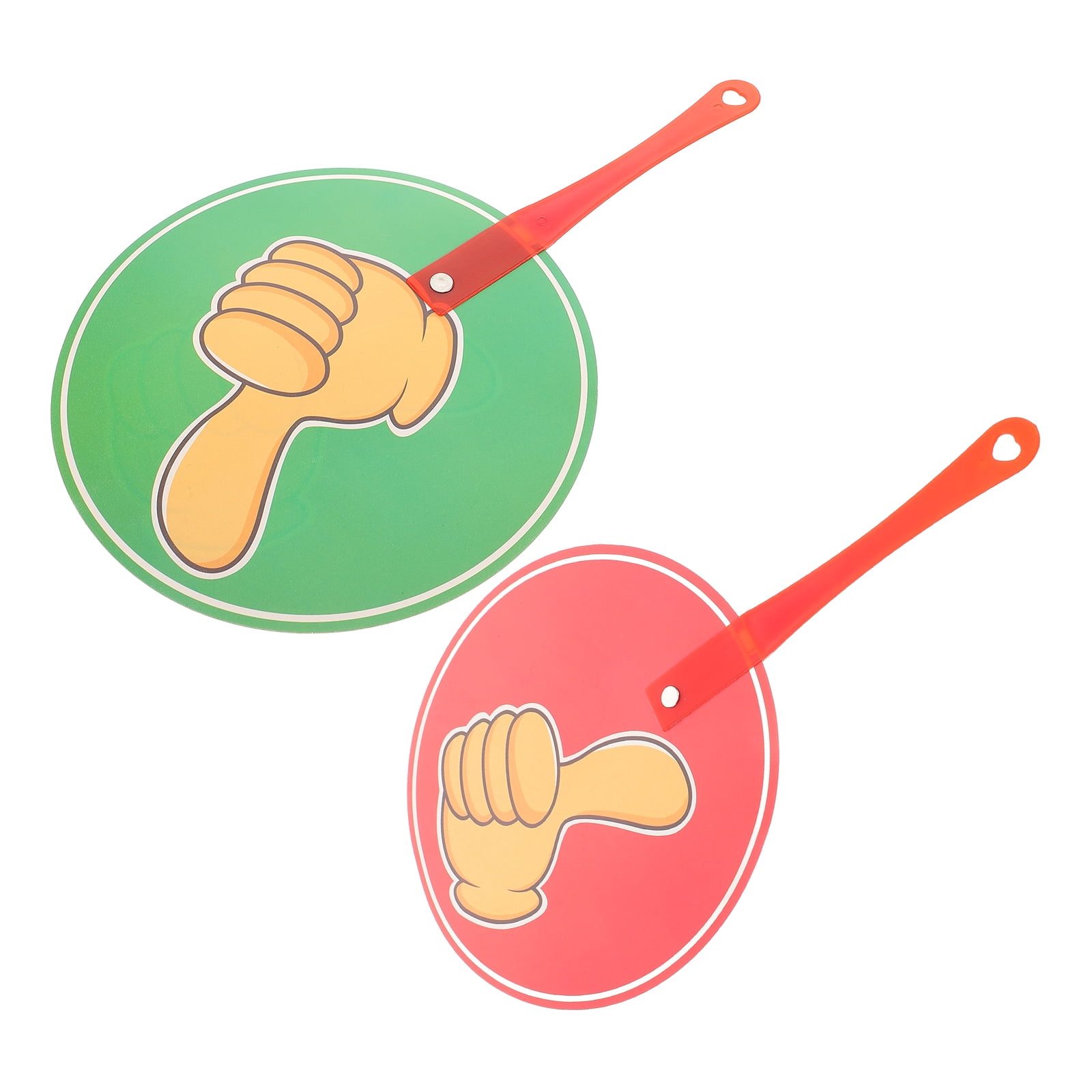 WORGEOUS Thumbs Up Thumbs Down Paddle True False Paddles Right Or Wrong ...