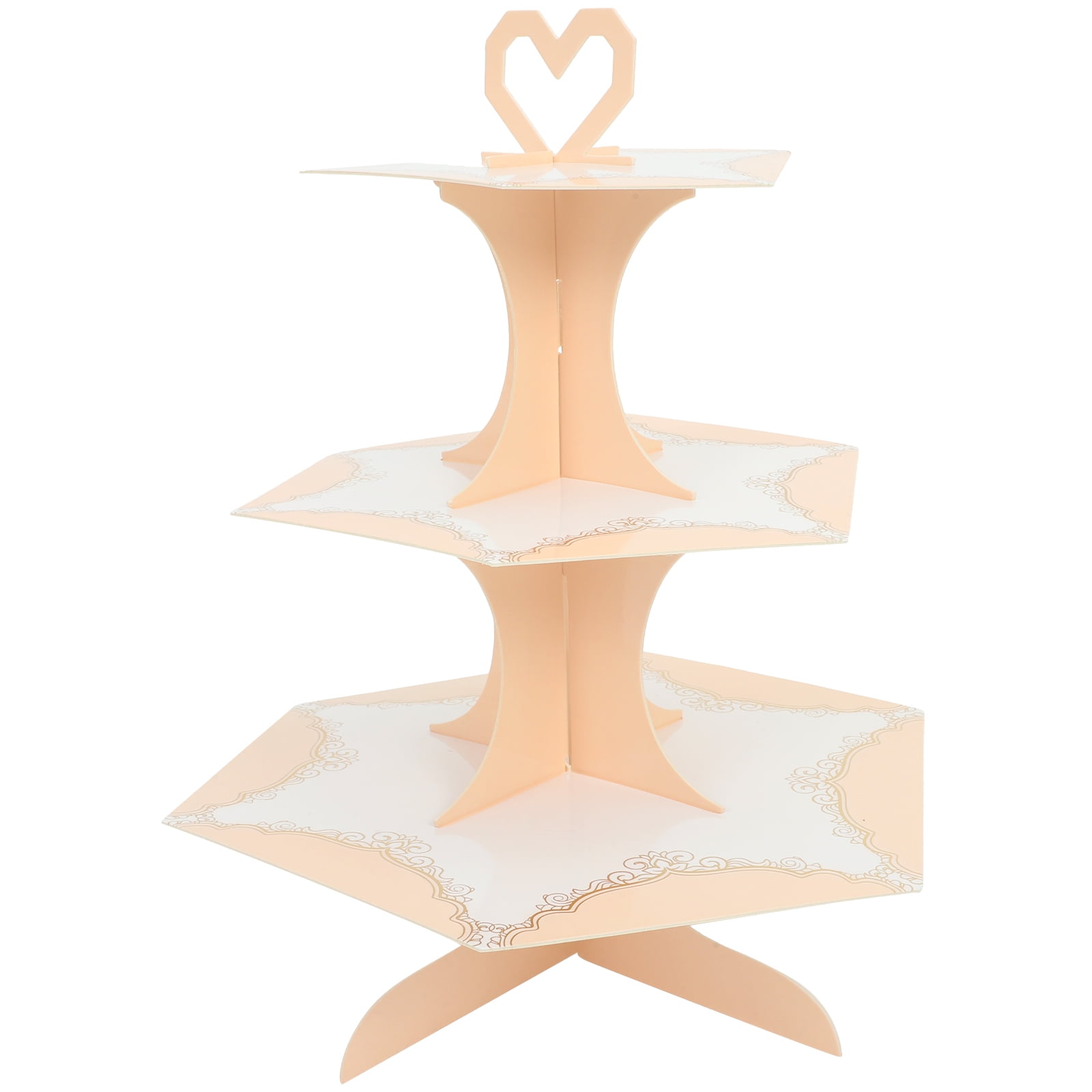 WORGEOUS Tiered Display Stand Three Tier Dessert Stand Cookie Display ...