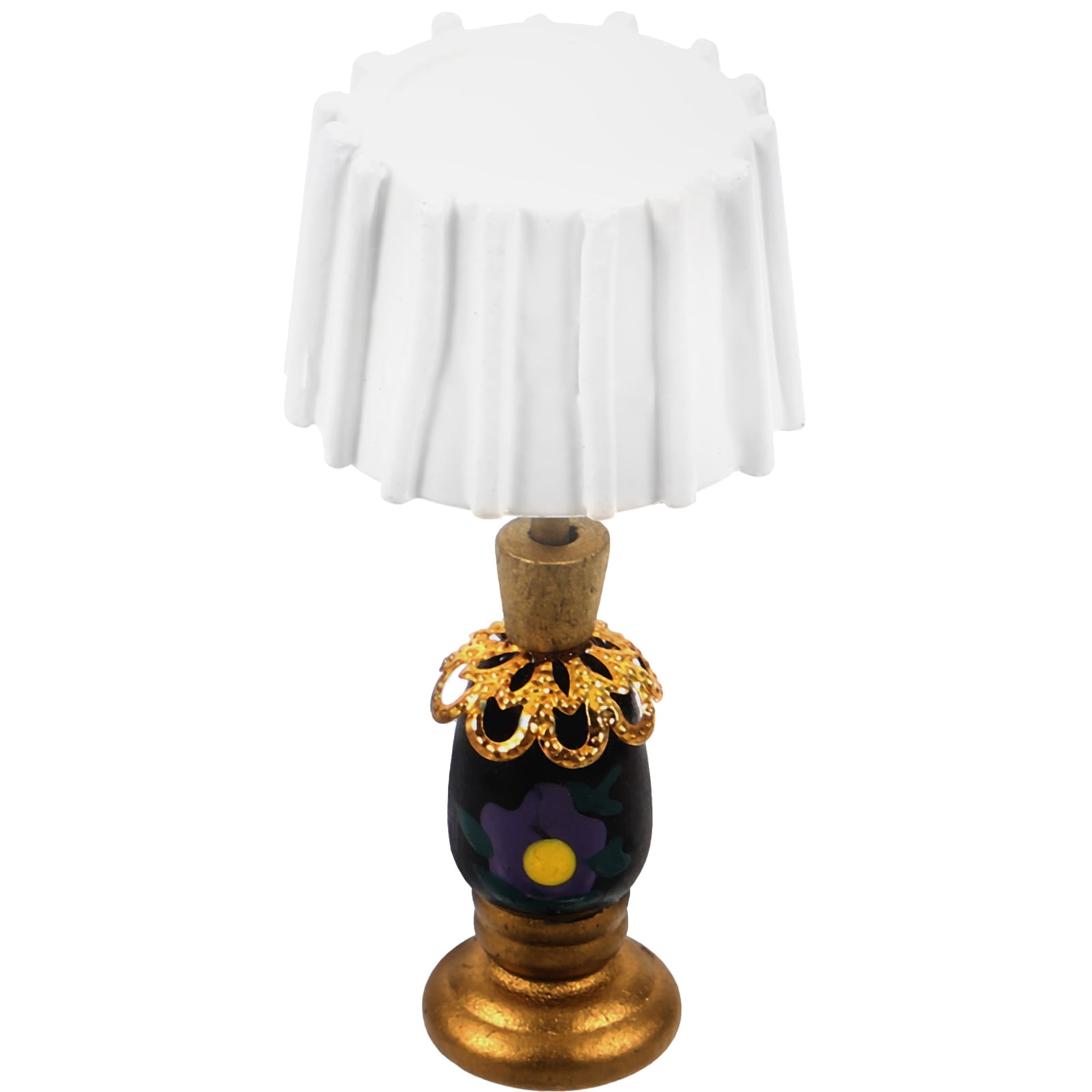 WORGEOUS Tiny House Lamp Miniature Table Lamp Toy Doll House Pretend ...