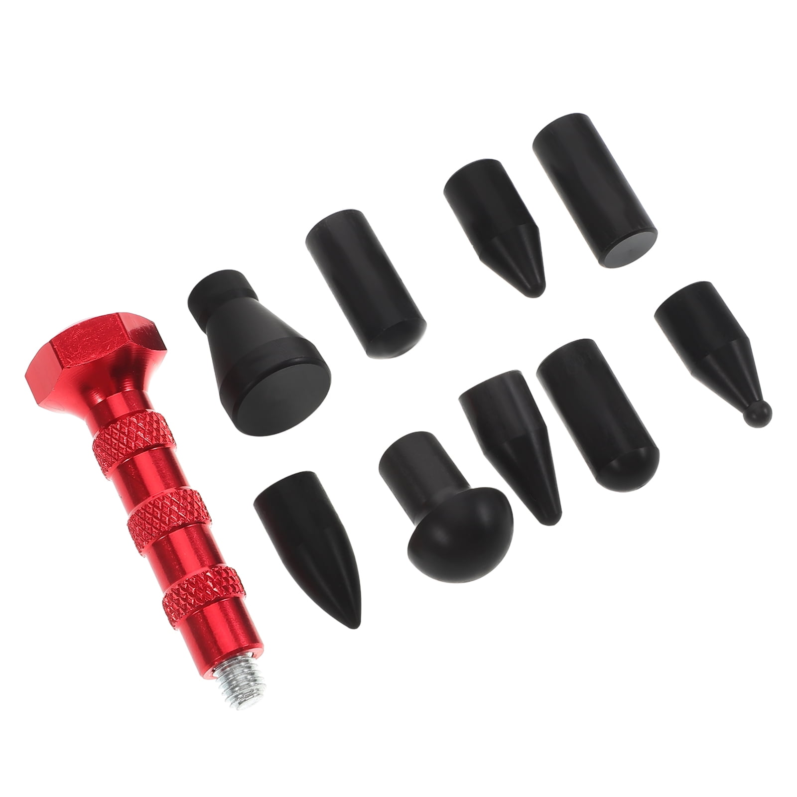 WORGEOUS Tool Hammer Precision Dent Removal Kit with Interchangeable Tips Leveling Pen for Auto ...