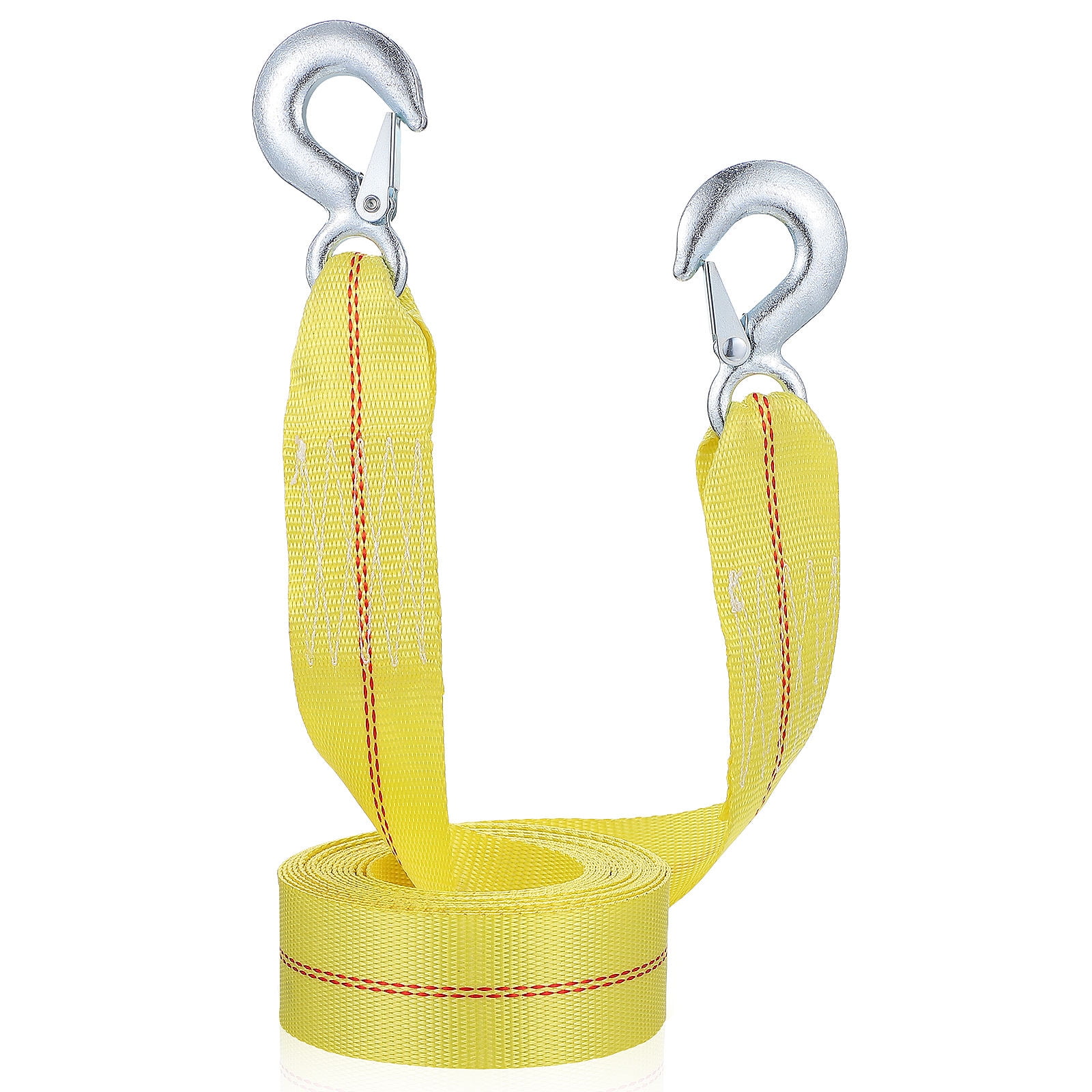 WORGEOUS Truck Towing Strap Heavy Duty Recovery Strap Car Trailer Tie ...