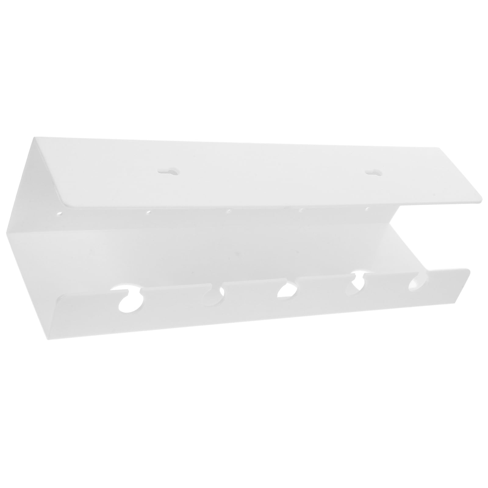 WORGEOUS Under Table Cable Management Tray Under Table Cash Organizer ...