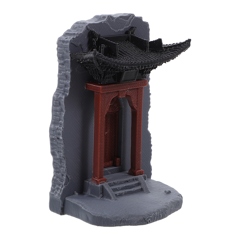 WORGEOUS Underwater Landscape Gate Aquarium Decorations Fish Tank Gate ...