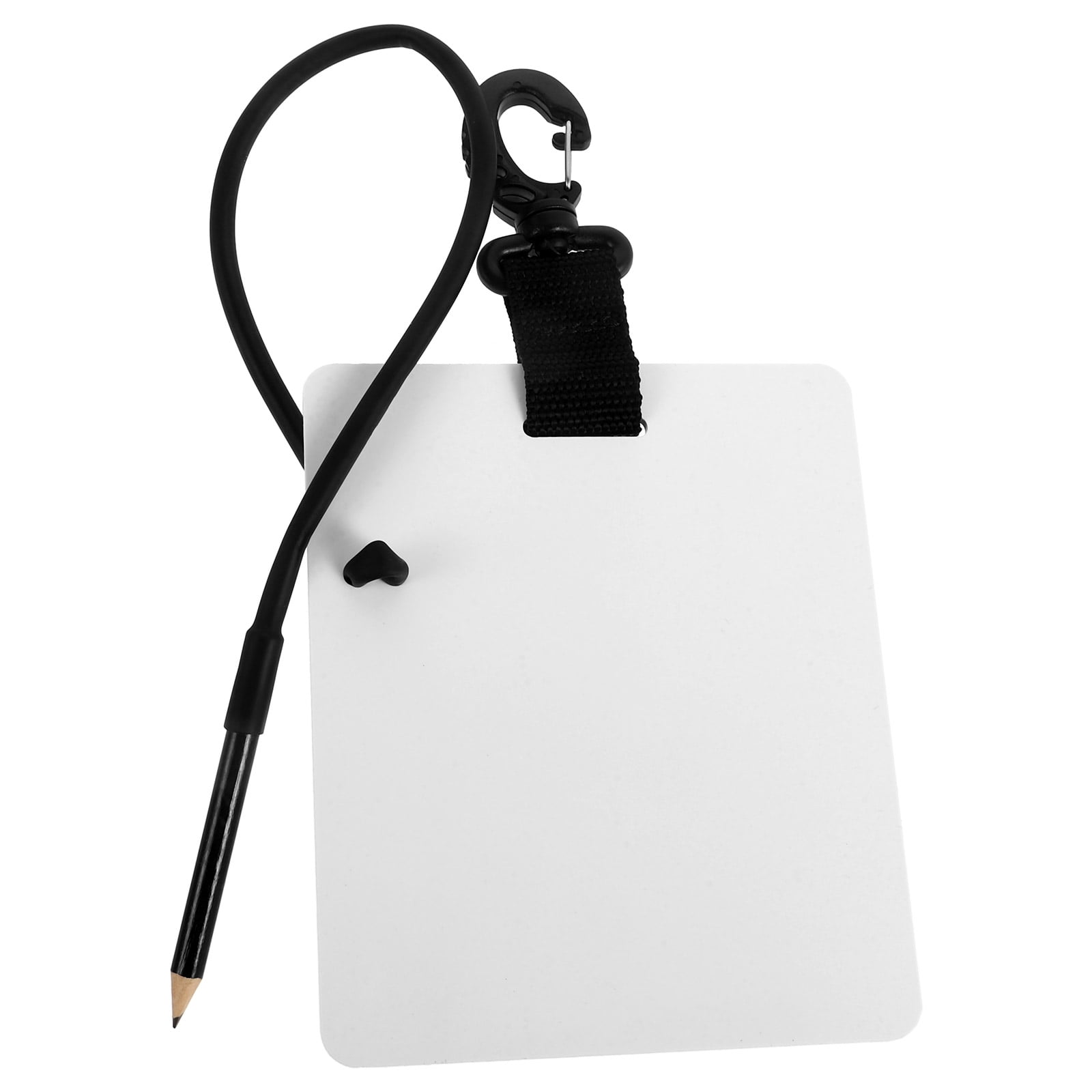 WORGEOUS Underwater Writing Pad Board Equipment Whiteboard Clip Pencil ...