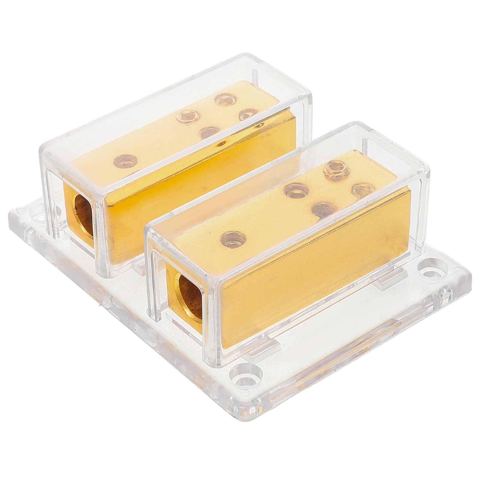 WORGEOUS Universal Car Audio Power Distribution Block 1 In 8 Out Ground ...