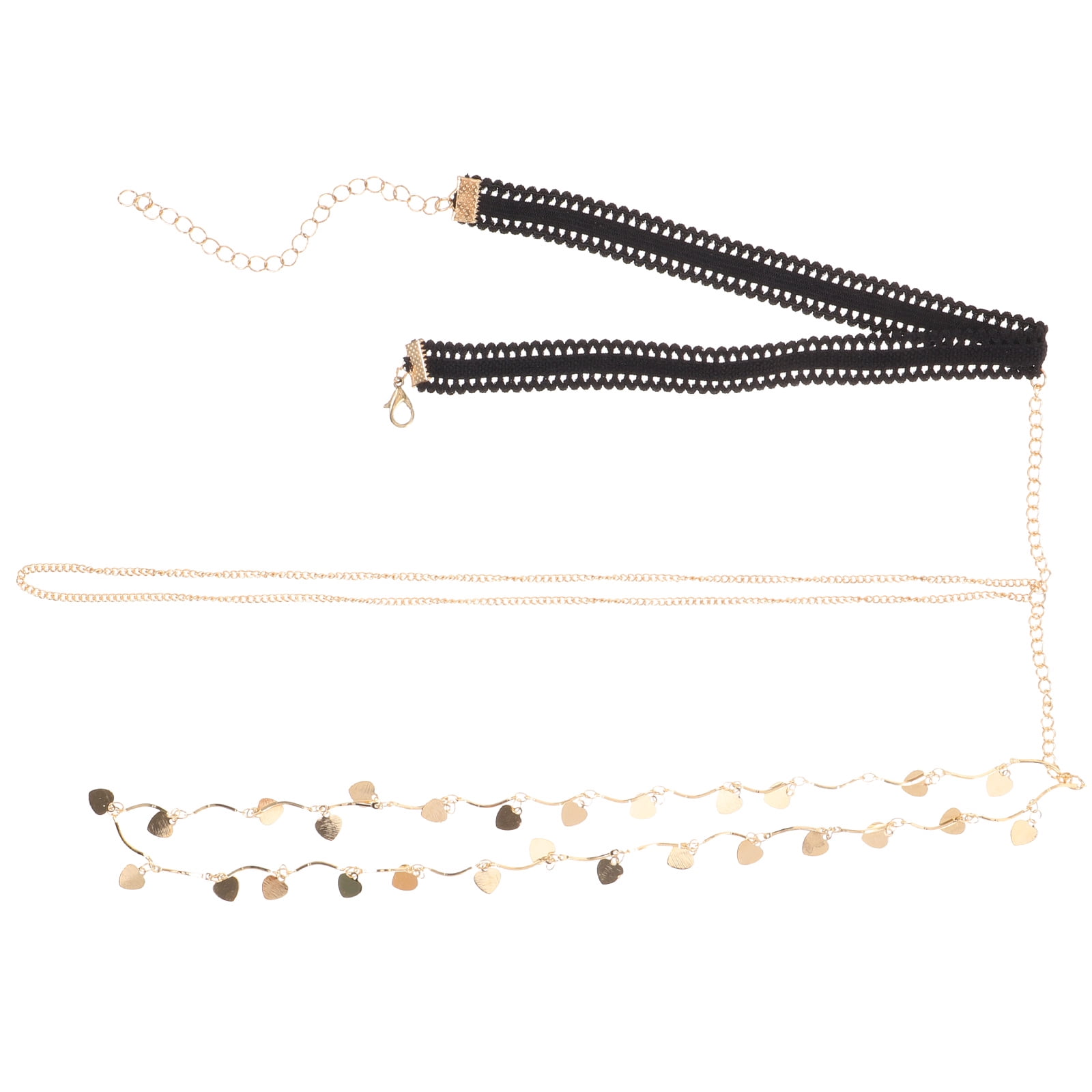 WORGEOUS Waist Love Sequin Leg Chain Miss 34.00X1.50X1.50CM - Walmart.com