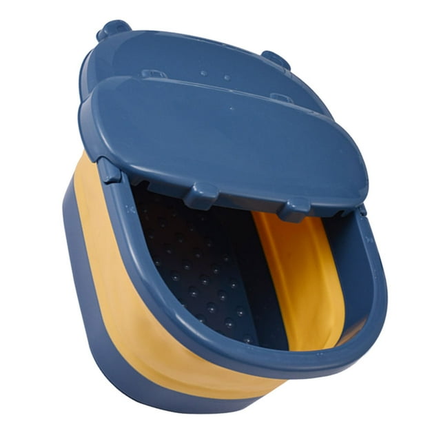 WORGEOUS Wash Bin Foot Bucket Tub Folding Storage Basin Safe Material ...
