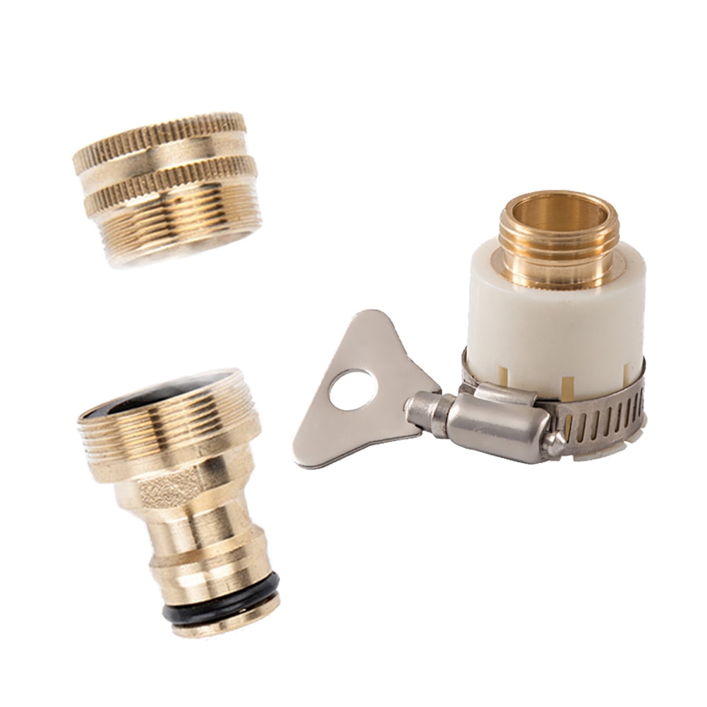 WORGEOUS Water Hose Repair Kit Quick Connect Fittings Coupler Set ...