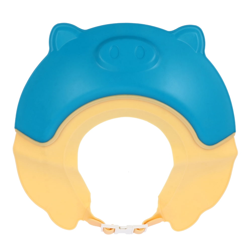 WORGEOUS Waterproof Shower Hat Infant Cap Cradle Bath Shield Baby Miss ...