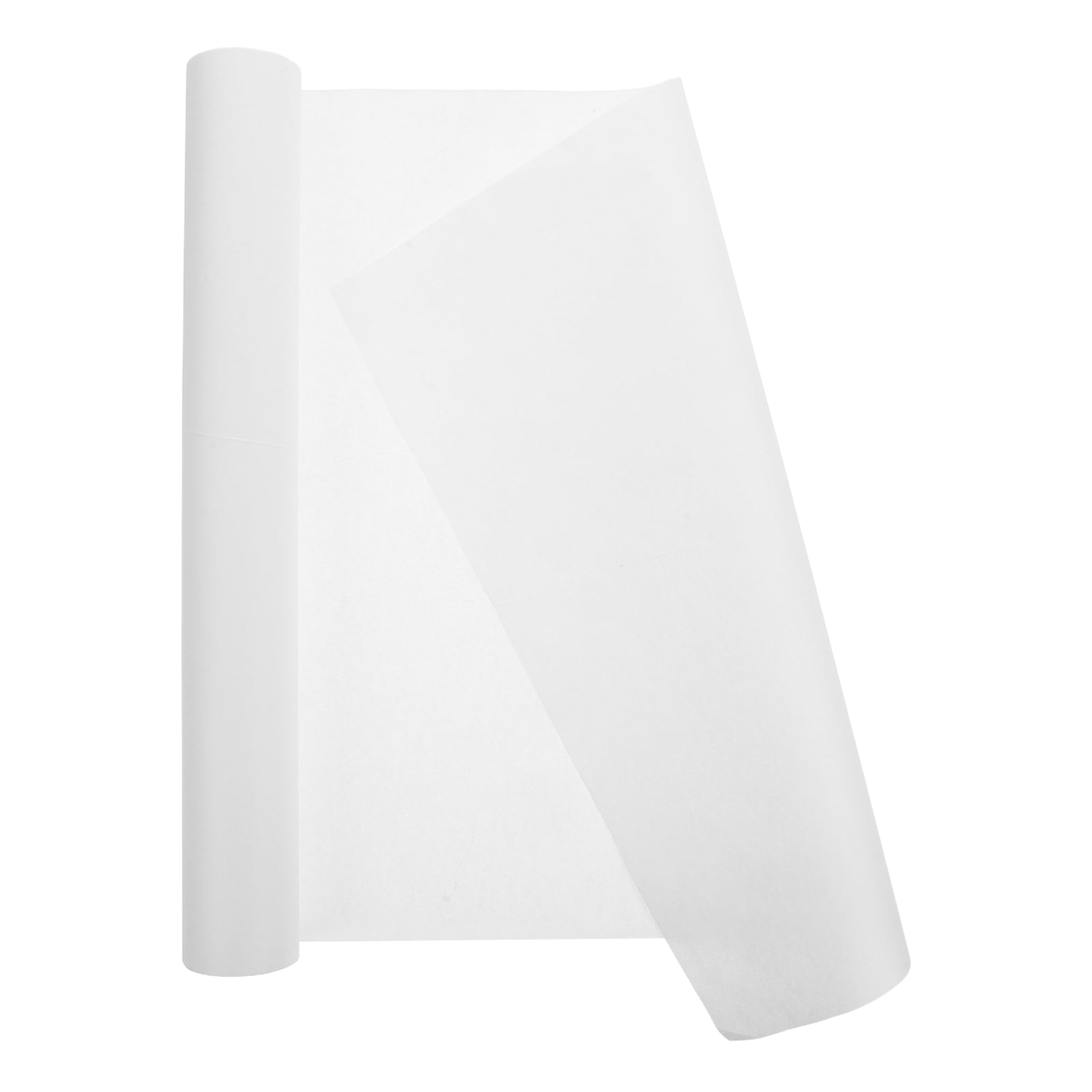 WORGEOUS White Paper Roll Plain Wrapping Paper Roll for Shipping ...