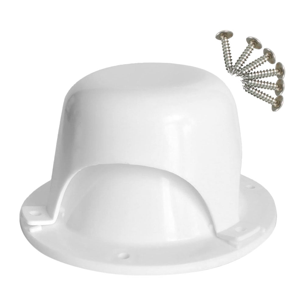 WORGEOUS White Plastic Plumbing Vent Cap RV Roof Vent Cover Replacement ...