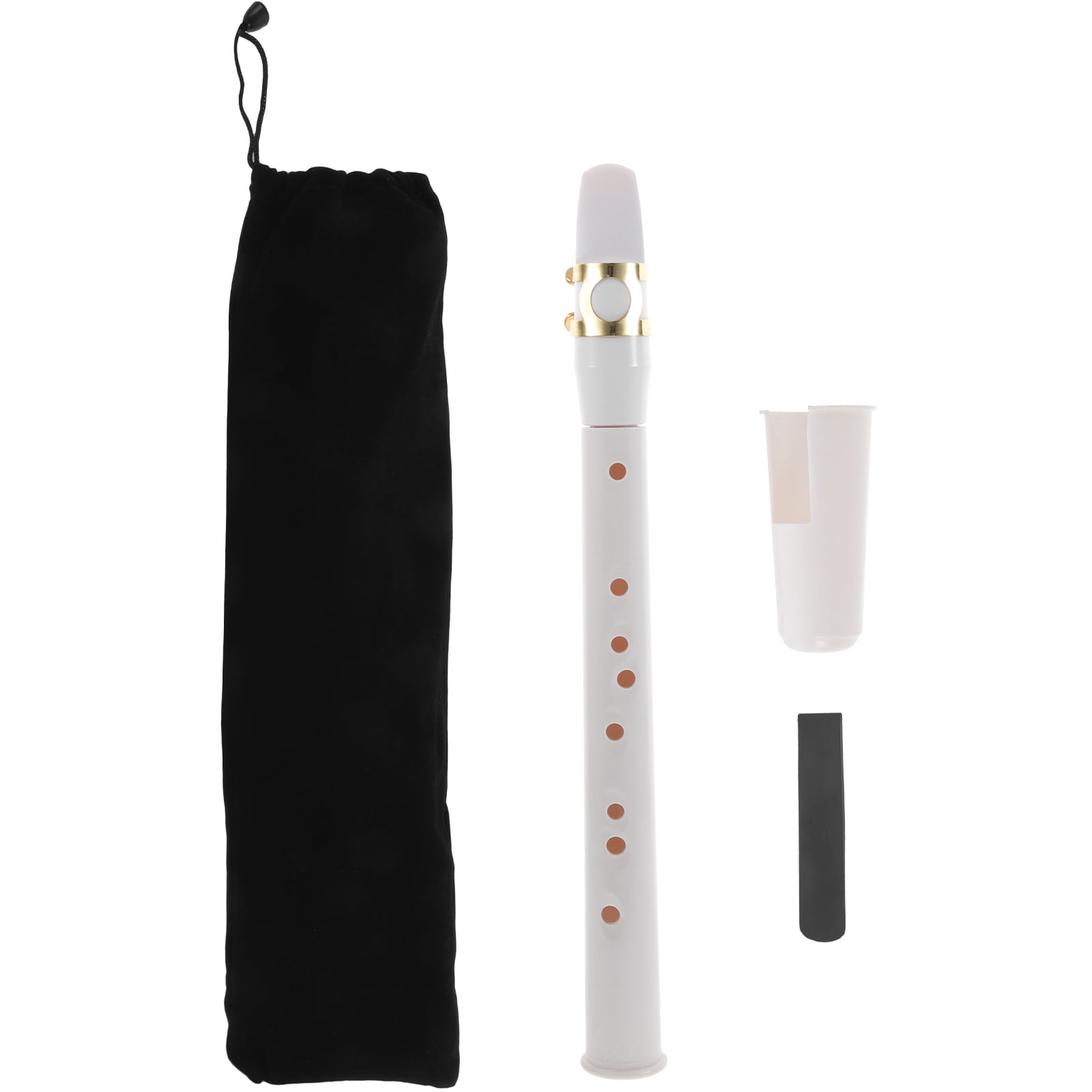 WORGEOUS White Pocket Saxophone Set with Bag & Charts - Walmart.com