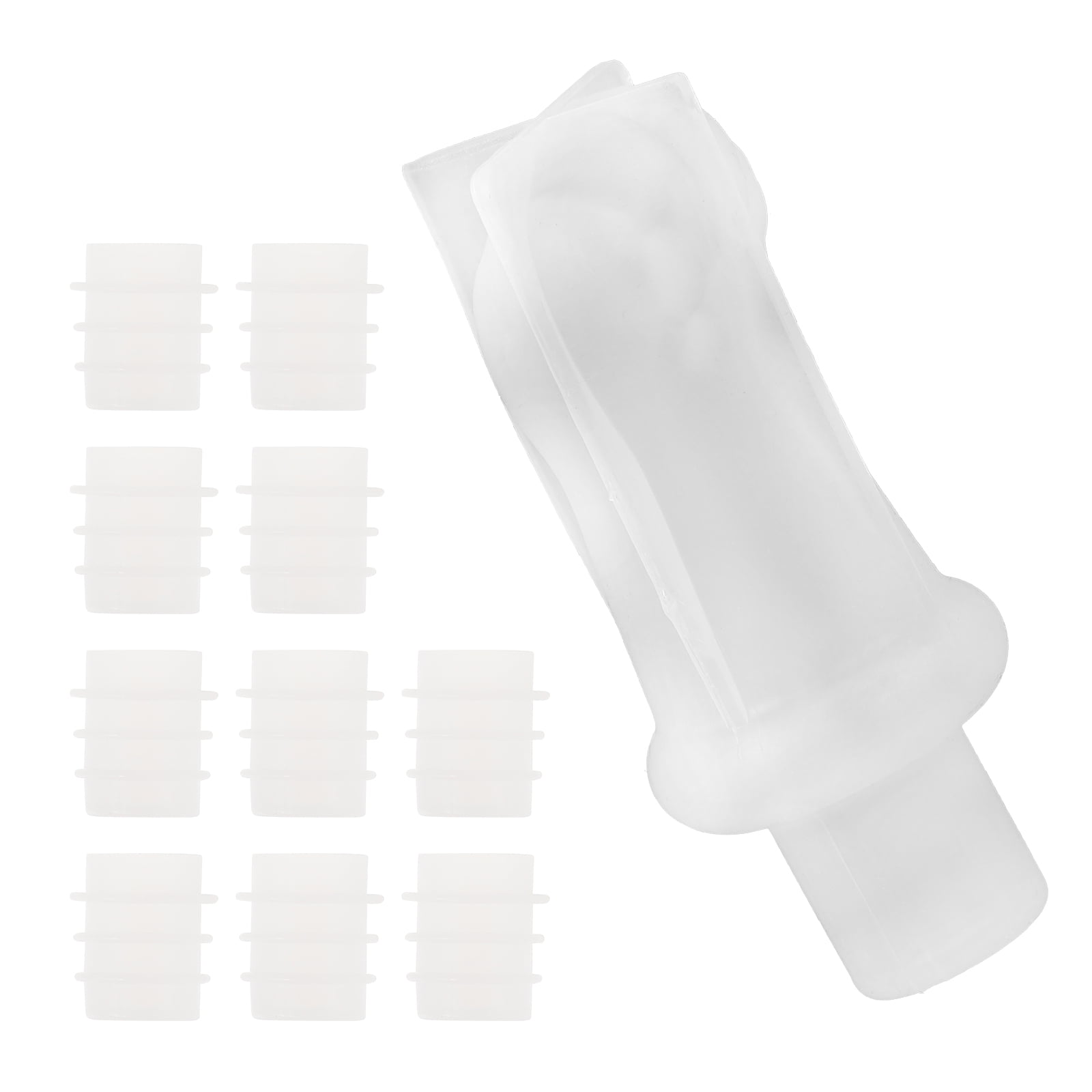 WORGEOUS Wine Cork Mold Bottle Caps for Crafts Stoppers Bottles White ...