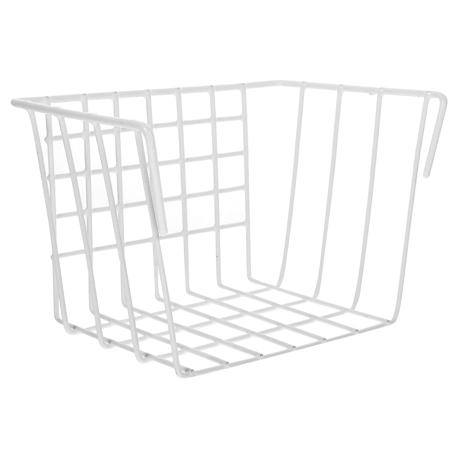 WORGEOUS Wire Basket Shelf Metal Wall Grid Panel Basket Display Shelf ...