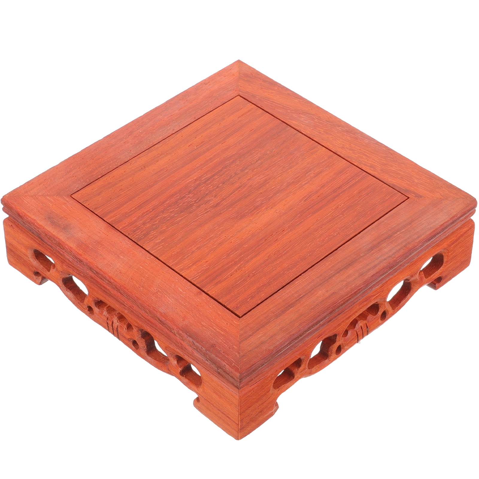 WORGEOUS Wooden Base Figurine Display Base Wood Riser For Display Craft ...