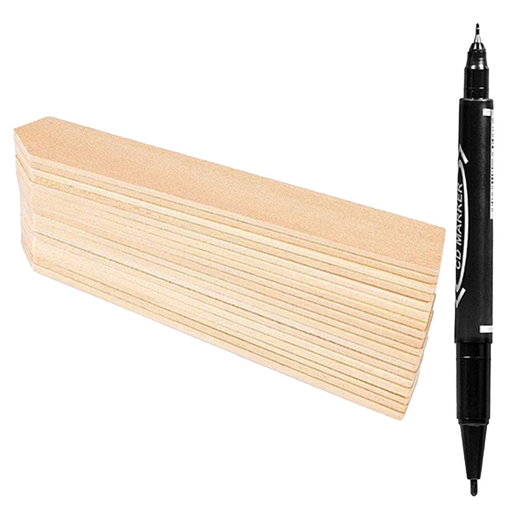 WORGEOUS Wooden Plant Sign Garden Planter Signs Leaf Plants Tree ...