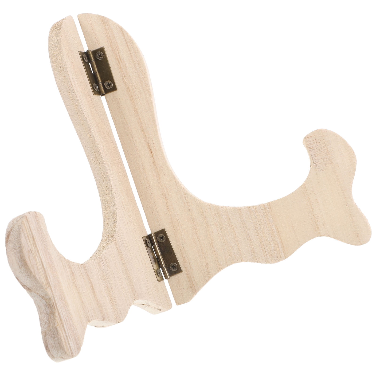 WORGEOUS Wooden Plate Holder Display Stand Photo Easel Stand Plate ...