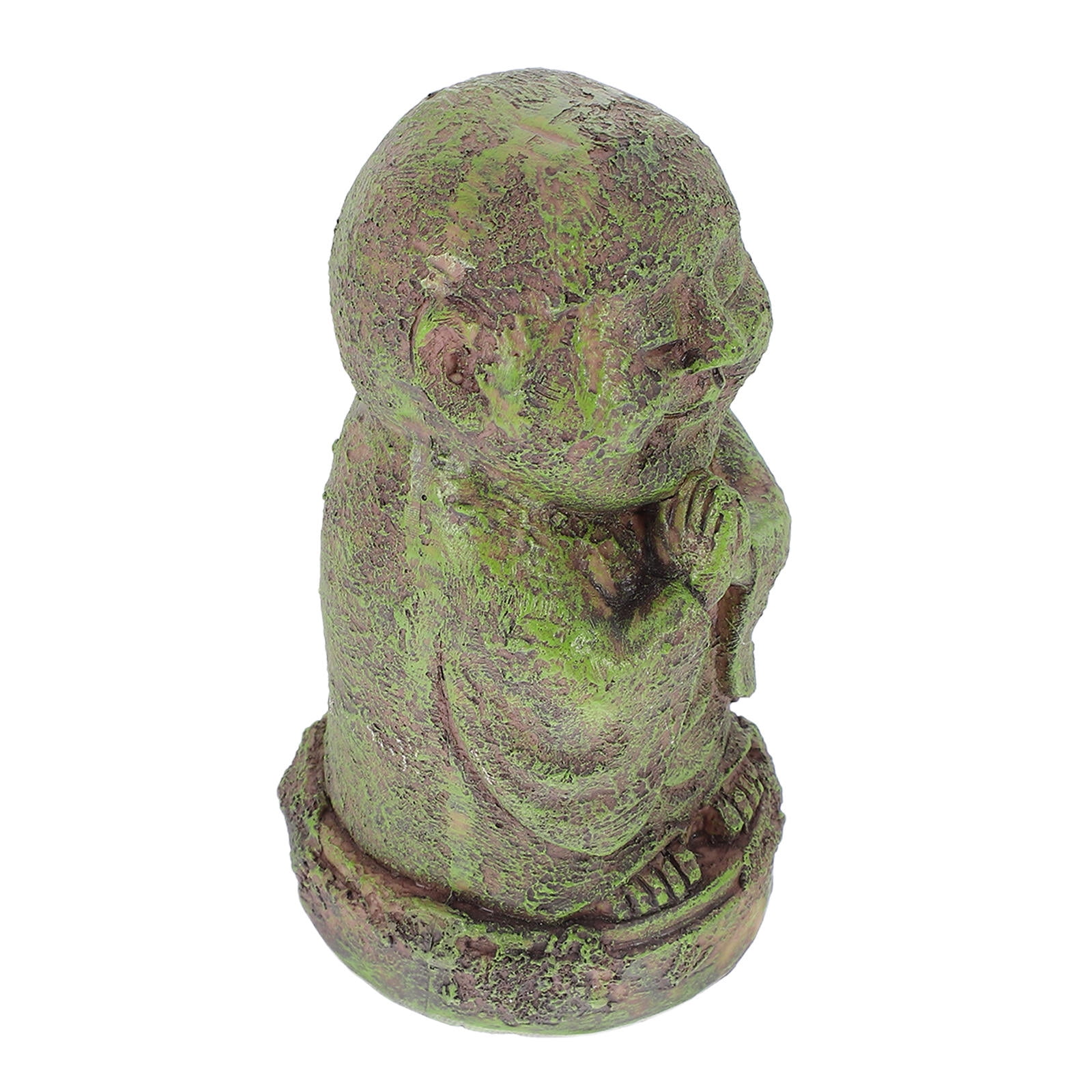 WORGEOUS Zen Resin Monk Statue Miniature Monk Figurine Desktop Monk ...