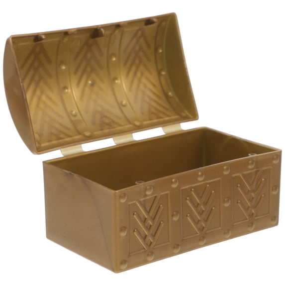 WORGEOUS treasure Chest Toy Box Plastic Candy Box For Pirate Party Mini ...