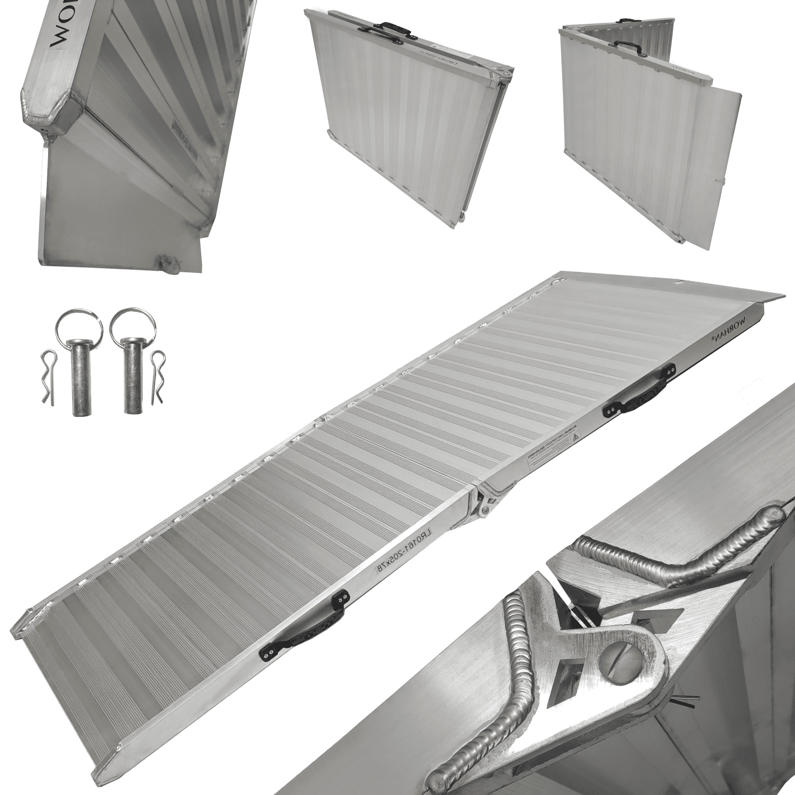 WORHAN Loading Ramp 882 lbs HEAVY DUTY Robust Platform Extreme ...