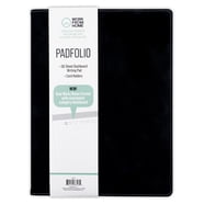 Samsill Professional Padfolio, 8.5"x11" Writing Pad Included, Black ...