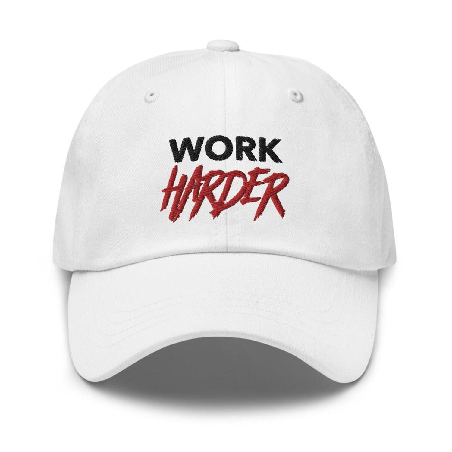 WORK HARDER Motivational Dad Hat - Walmart.com