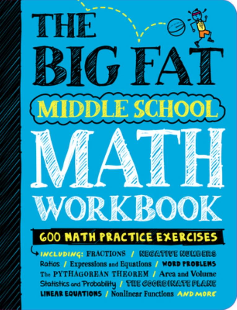 WORKMAN: The Big Fat Middle School Math Workbook: 600 Math Practice ...