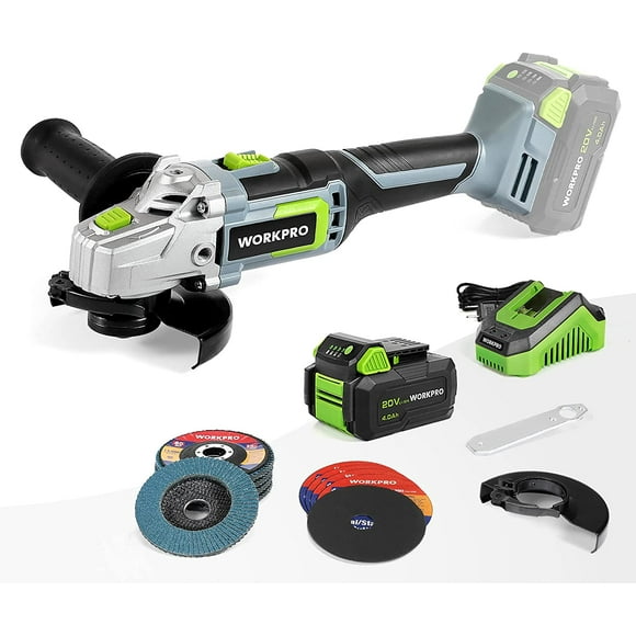 Cordless Grinder With Battery And Charger