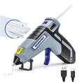 WORKPRO 3.6V Cordless Hot Glue Gun, Fast Preheating, Less-Drip, USB-C ...