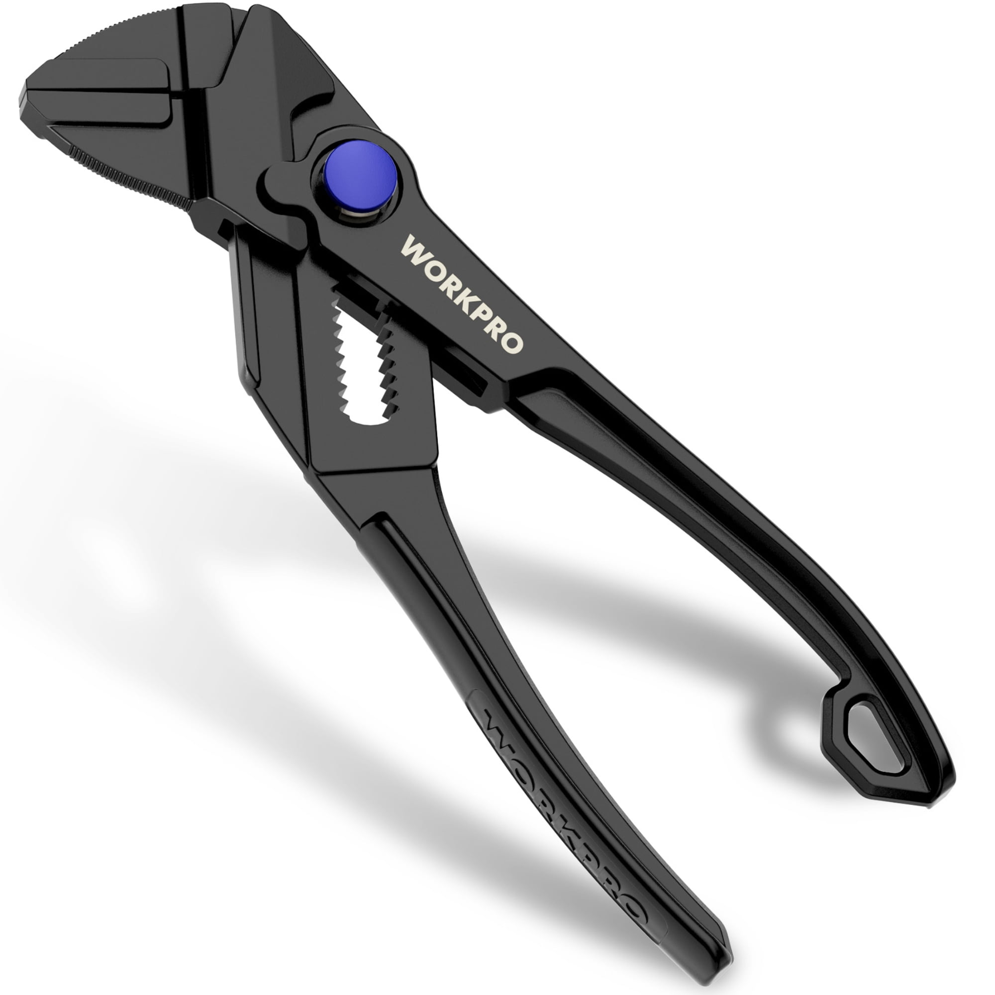 WORKPRO 4" Mini Adjustable Pliers Wrench, Parallel Jaws, Anti-Rust ...