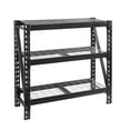 WORKPRO 48" W x 18" D x 48" H 3-Tier Freestanding Shelf, Steel, 4,500lb ...