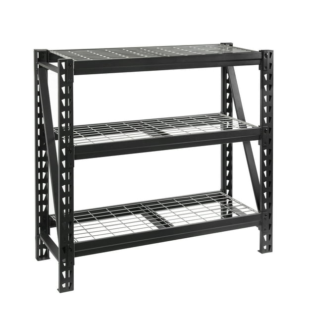 WORKPRO 48-Inch W x 18-Inch D x 48-Inch H 3-Tier Freestanding Shelf ...