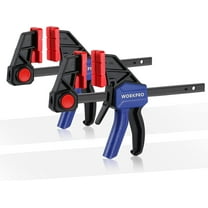 DCT Wood Clamps 2” Inch Pinch Dog 10-Piece Set Woodworking Glue Up ...