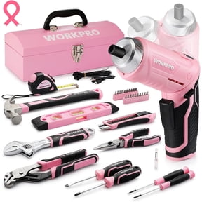 Women's Tool Kits for Home Improvement in Pink, Yellow, and More