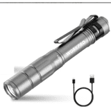WORKPRO Mini Flashlight Pen Light, Rechargeable Pocket Penlight with ...