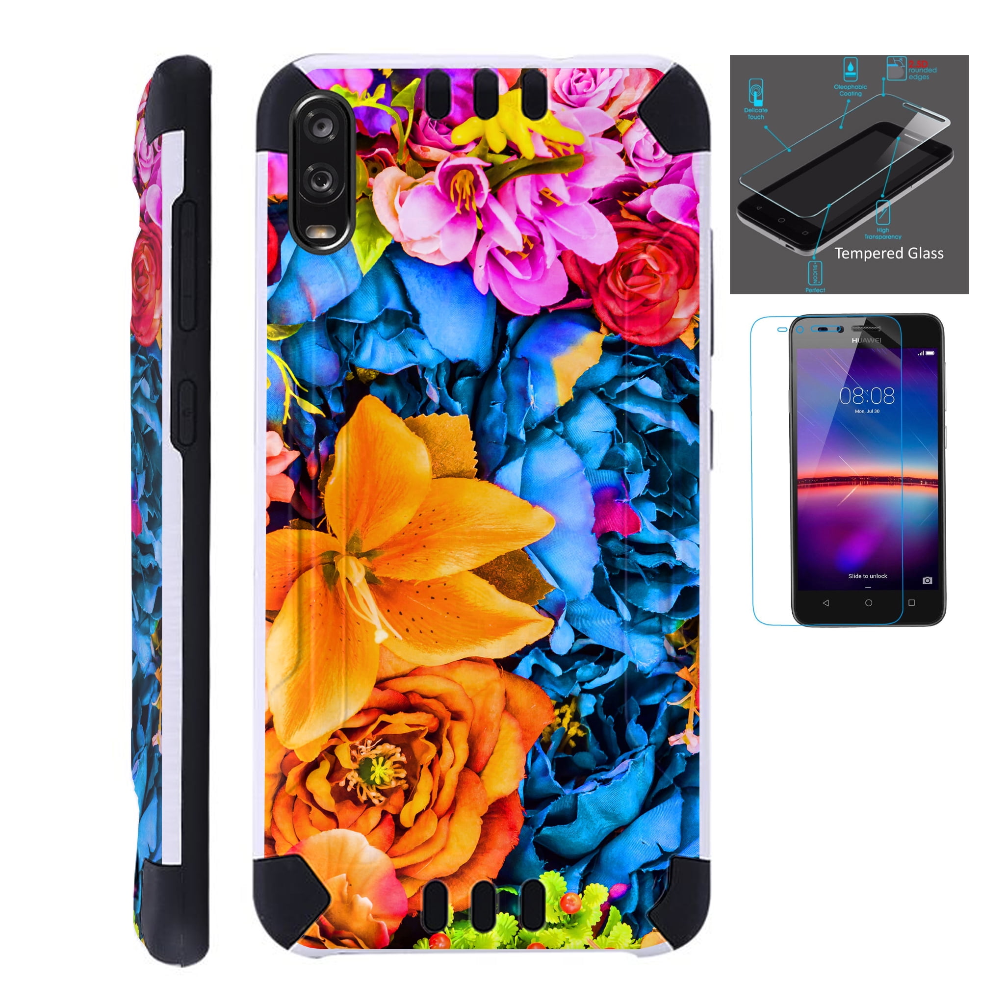 WORLD ACC Combat Guard Phone Case Compatible with TCL A2X + Screen ...