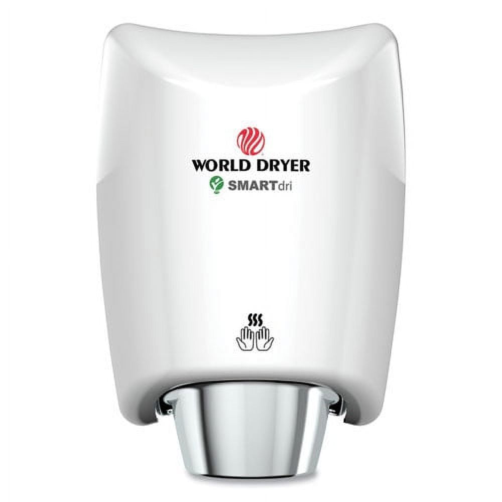 WORLD DRYER K-974A2 120V 10 Amp Compact SMARTdri Corded Hand Dryer ...