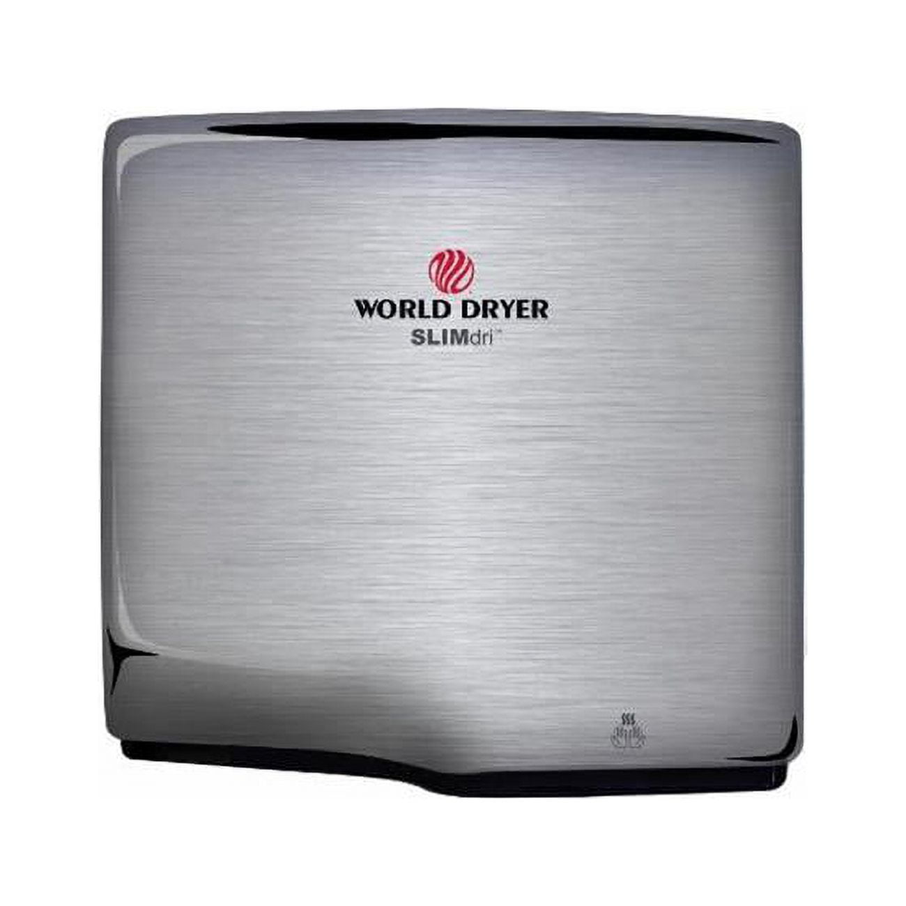 WORLD DRYER SLIMdri Hand Dryer, Brushed Stainless Steel -WRLL973A ...