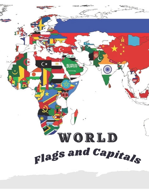 WORLD Flags and Capitals: Famous Countries of the World, (Paperback ...