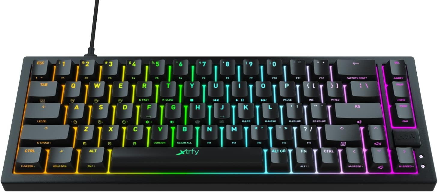 WORLD’S MOST CUSTOMIZABLE GAMING KEYBOARD? The K5 comes in two ...