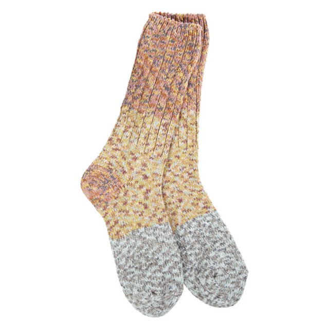 WORLD'S SOFTEST SOCKS WSS75152 Ragg Crew Socks - Felicity CB Multi ...