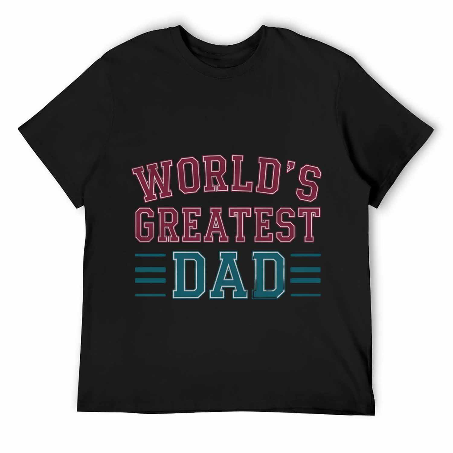 WORLD'S greatest DAD Musical Instrument Retro T-Shirt - Walmart.com