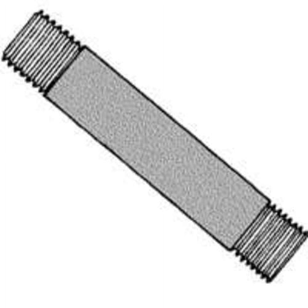 Worldwide Sourcing BN 2X60-S Pipe Nipple, 2 in Threaded, 60 in L ...