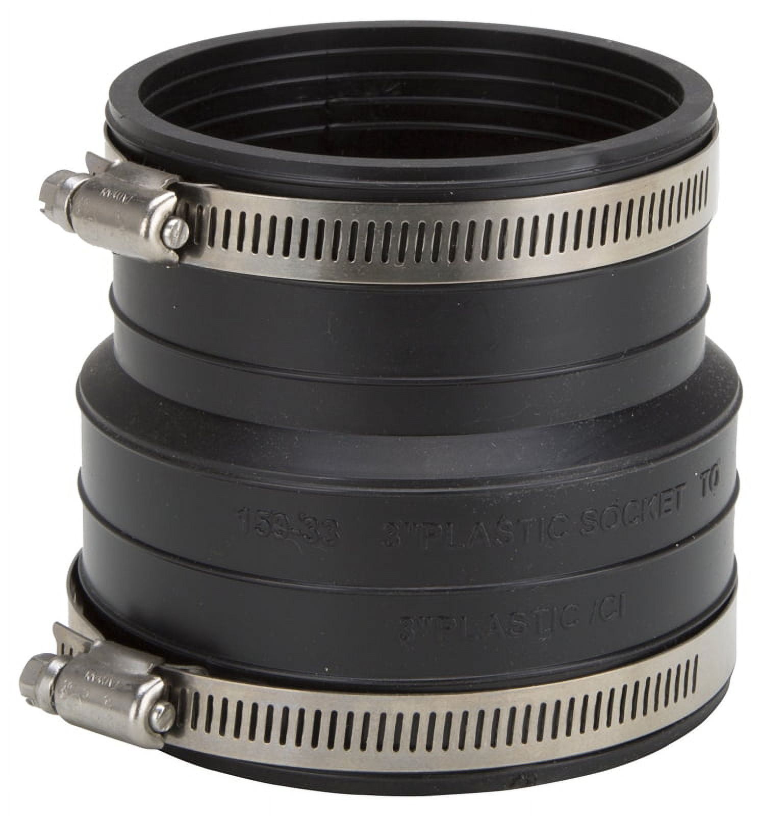ProSource Flexible Pipe Coupling 3 In Socket - Walmart.com
