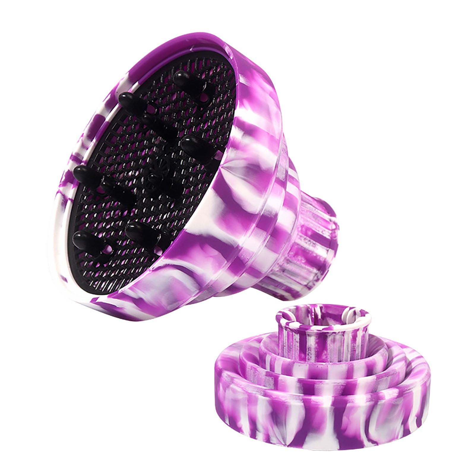 Worpbope Universal Collapsible Hair Dryer Diffuser Attachment Salon